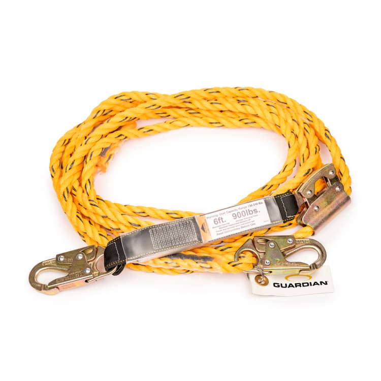 Poly Steel Rope Vertical Lifeline Assembly (United States) | Guardian ...